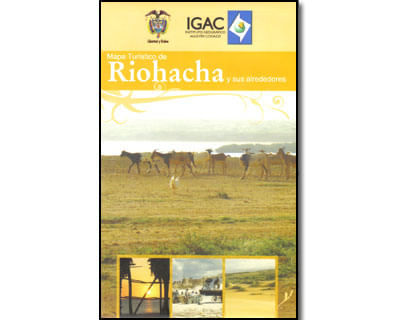 Mapa Turístico de Riohacha y sus alrededores Plegado - Libreria de la U
